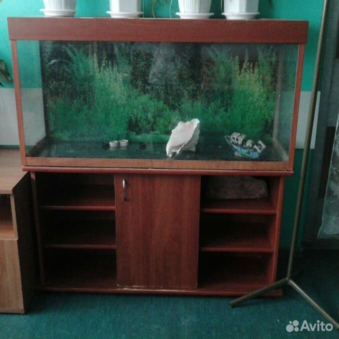Аквариум 288 литров + тумба
