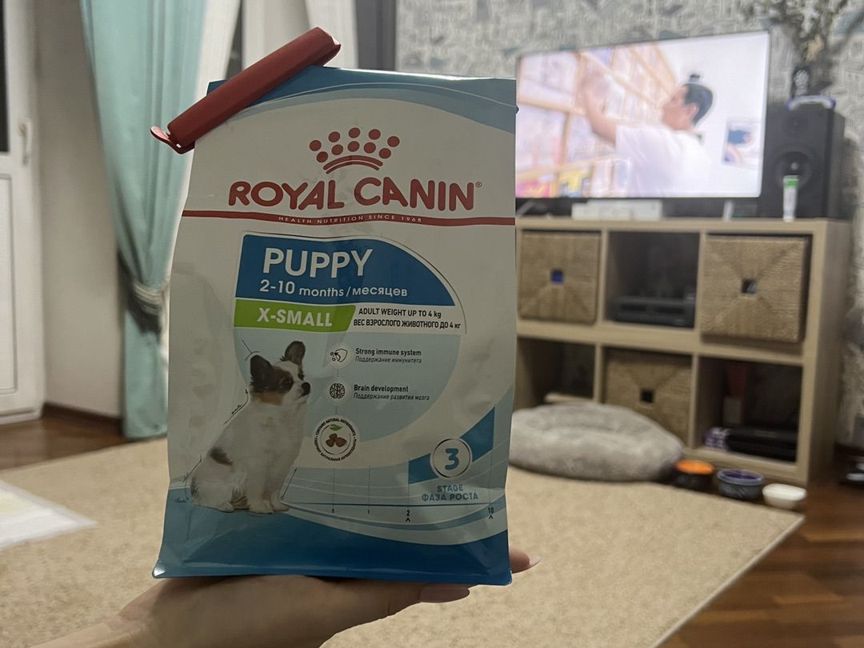 Корм для собак royal canin puppy x-small