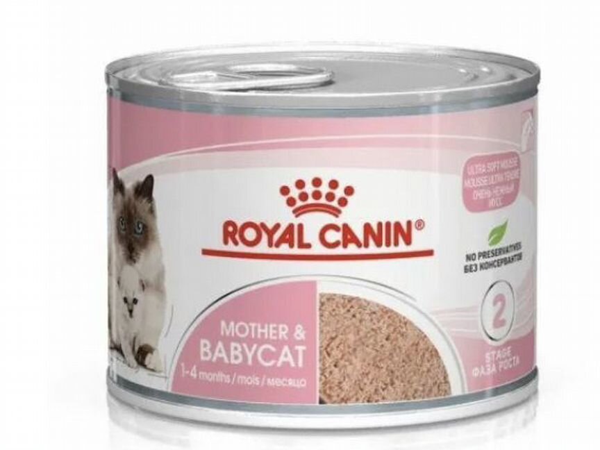 Мусс Royal Canin с рождения, babycat Instinctive