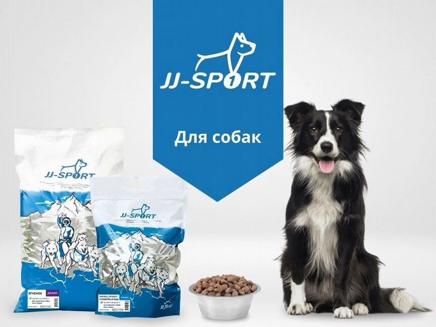 JJ-Sport Холистик корм для собак Живая сила