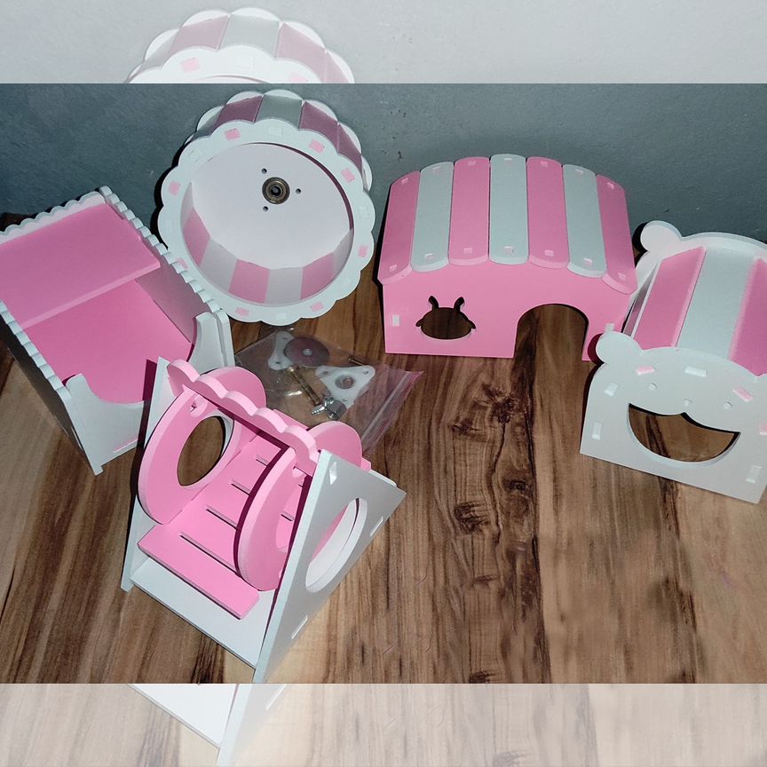 Набор игрушек для хомяка