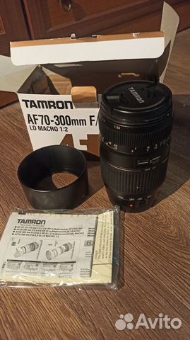 Объектив tamron 70-300 4-5.6 для canon купить в Москве | Электроника ...