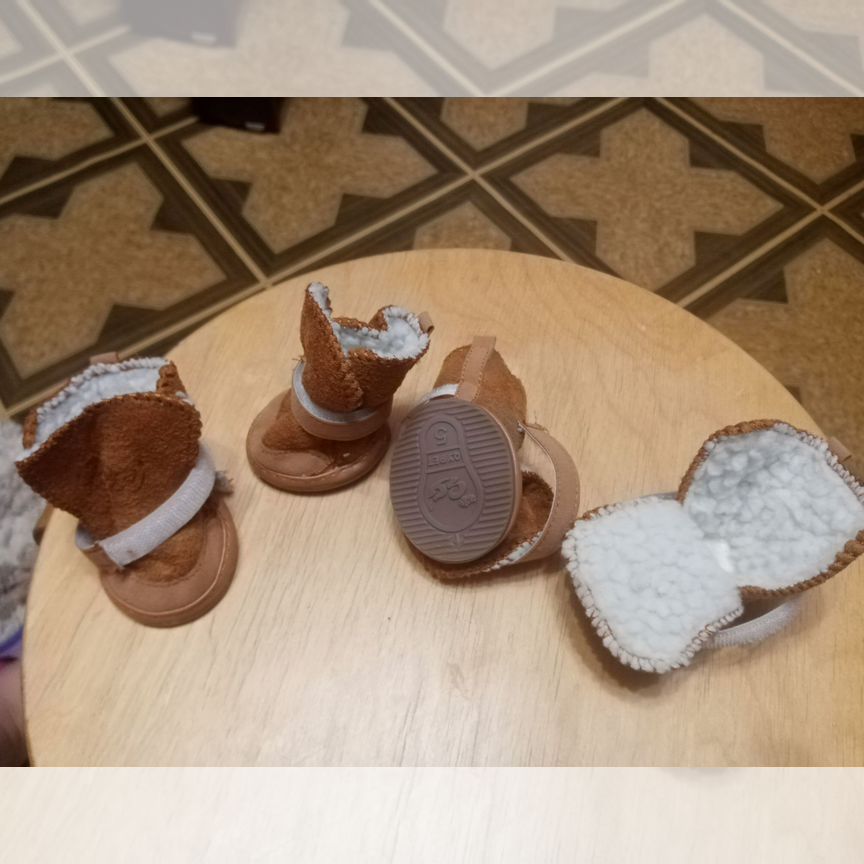 Ботиночки зимние