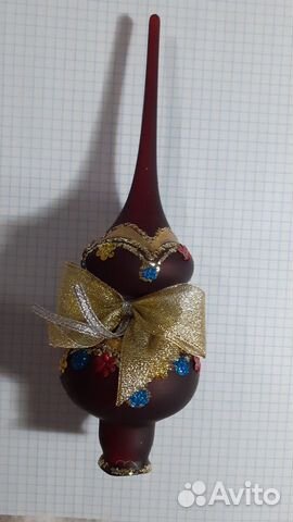Елочная макушка, стекло купить в Москве | Хобби и отдых | Авито