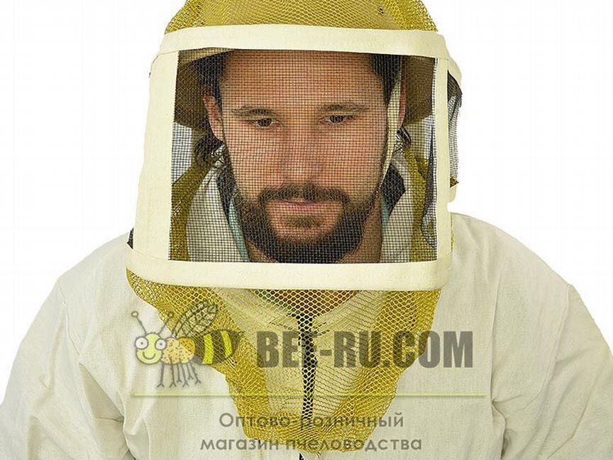 Маска пчеловода металлическая (без шляпы)