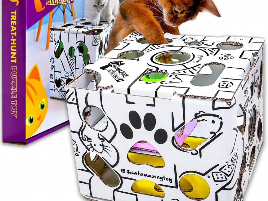 Интерактивная кормушка Cat Amazing Sliders