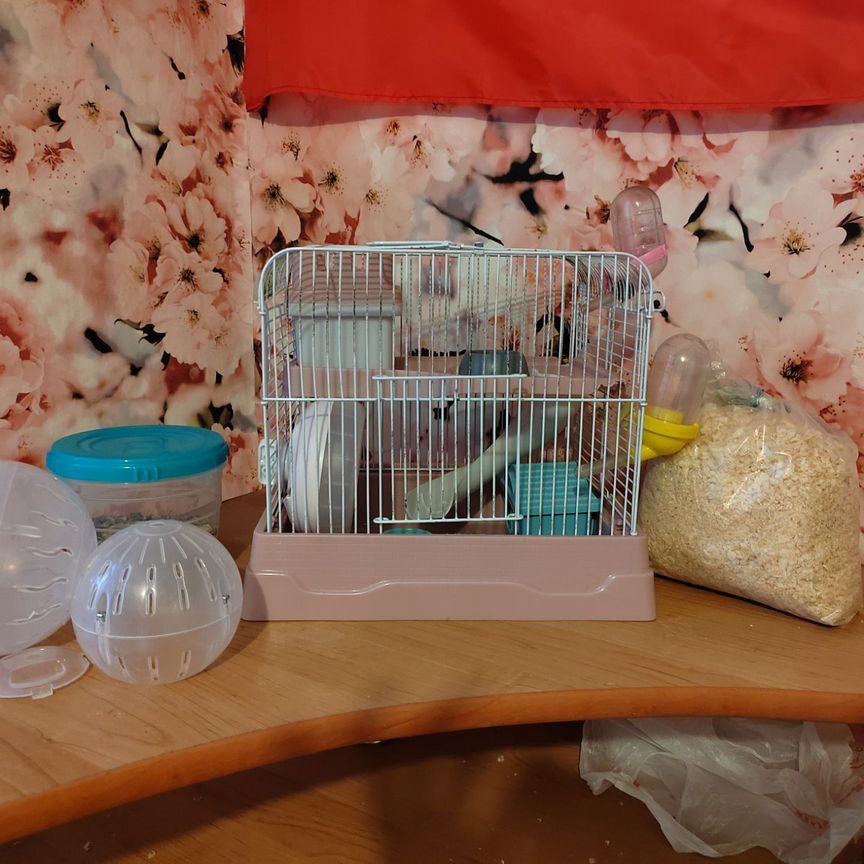 Всё для хомяка, клетка для хомяка и тд