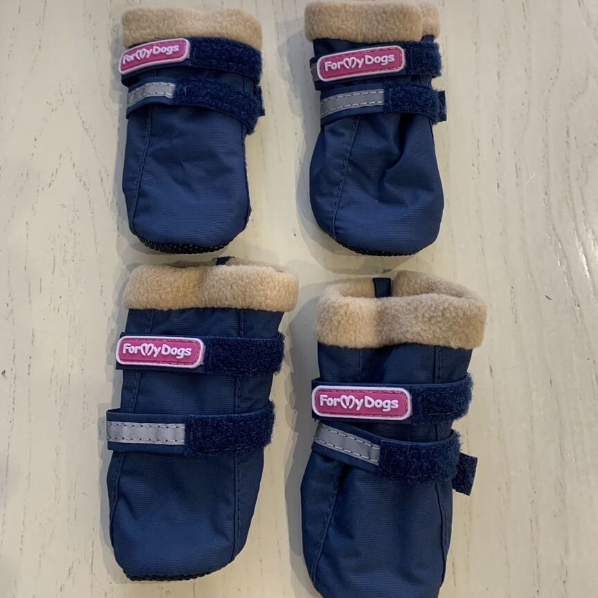 Зимняя обувь для маленькой собаки размер 3