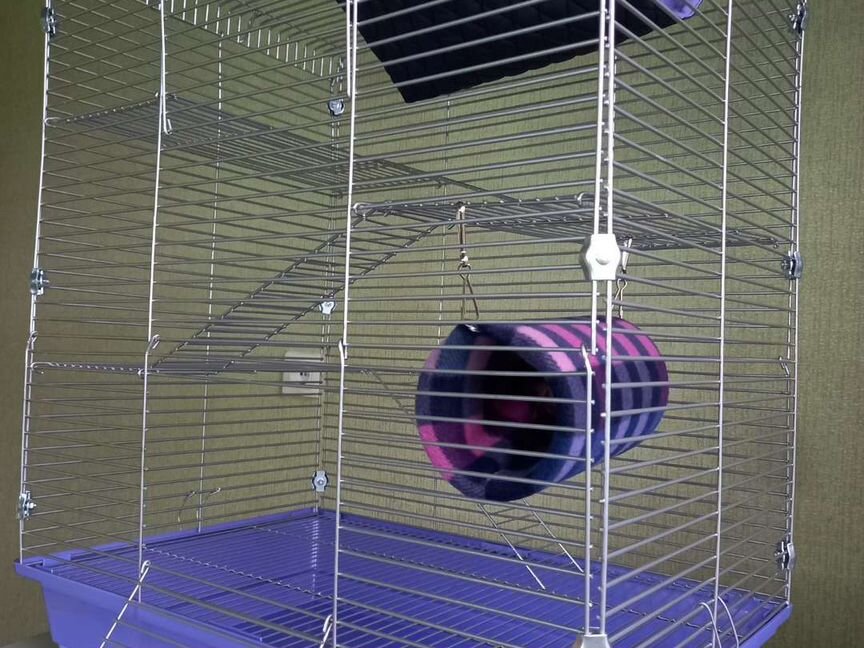 Клетка для грызунов, для крыс, для шиншилл, дегу