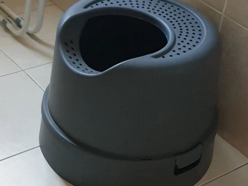 Лоток для кошек круглый Нюша