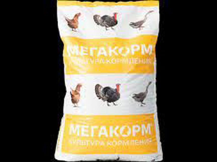 Комбикорм Мега Корм для индейки и перепелки Старт
