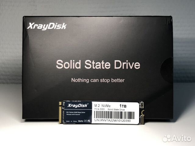 SSD m2 NVMe 1tb XrayDisk TLC для ноутбука и пк купить в Москве ...