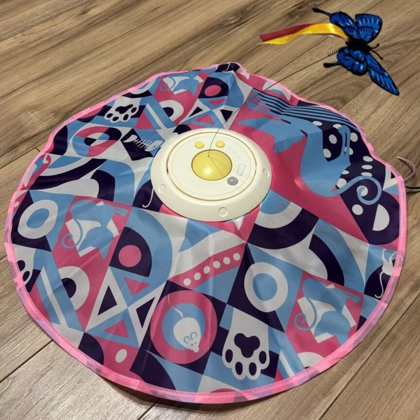 Автоматическая игрушка дразнилка для кошек