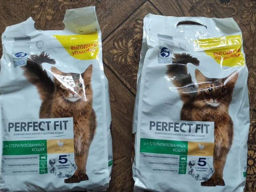 Кошачий сухой корм perfect FIT 2,5 кг