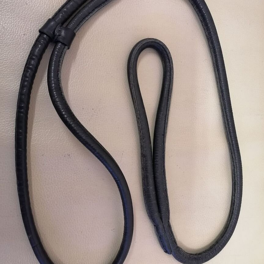 Ринговка для собак кожаная