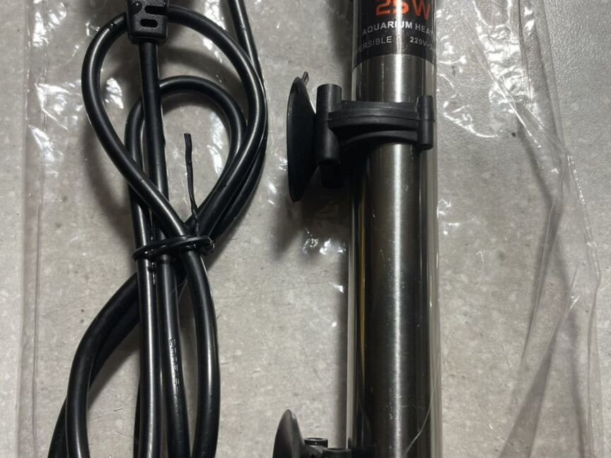 Аквариумный терморегулятор barbus25W б/у