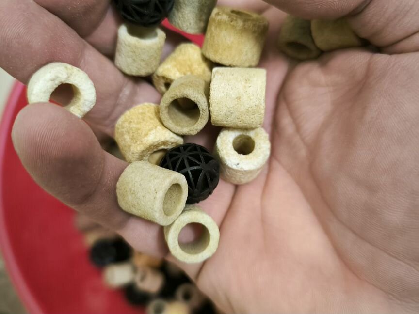 Наполнитель для фильтра Eheim, sera немного Китай