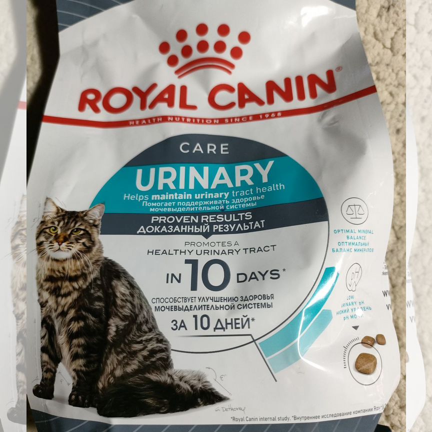 Корм для кошек royal canin urinary 400г