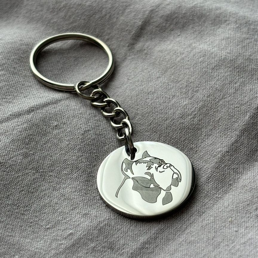 Адресник для собак с гравировкой