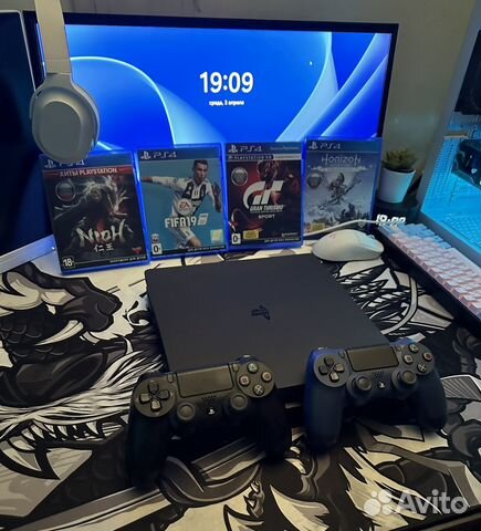 Sony playstation 4 slim 1tb купить в Москве | Электроника | Авито
