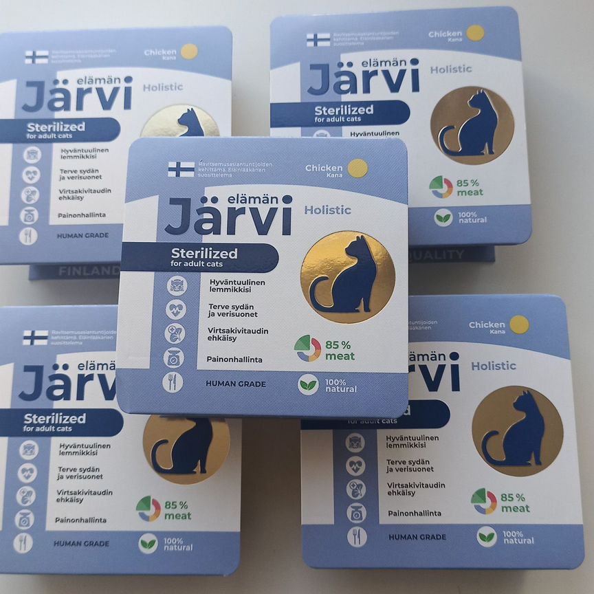 Паштет Влажный корм для кошек Jarvi