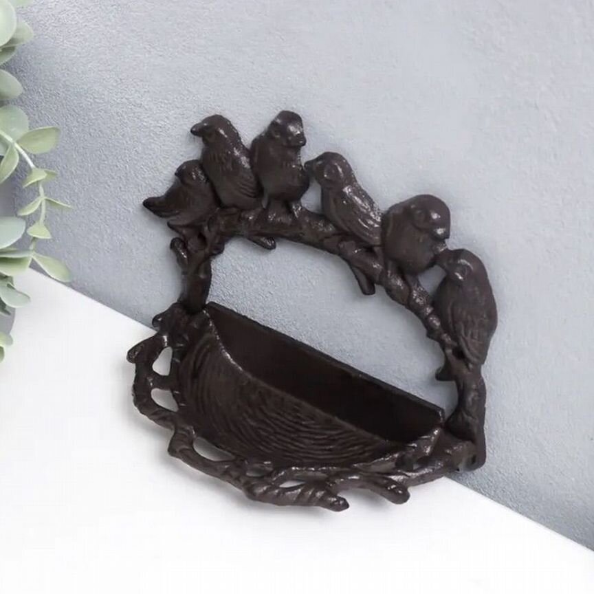 Кормушка для птиц чугун