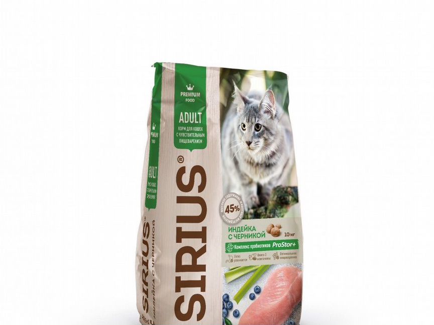 Сухой корм Sirius