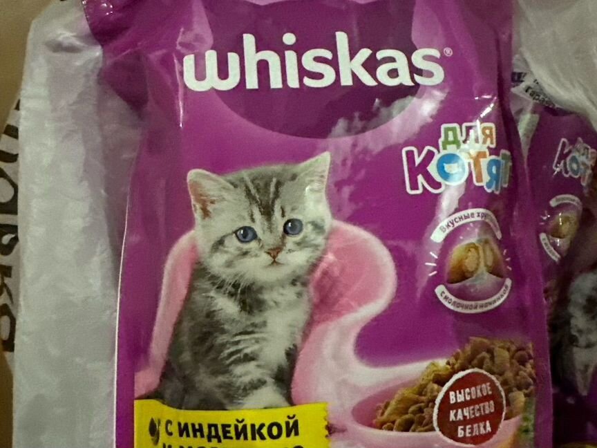 Сухой корм для кошек вискас