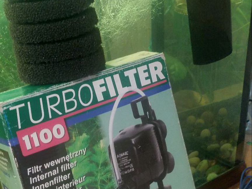 Б/У- фильтр aquael turbo filter