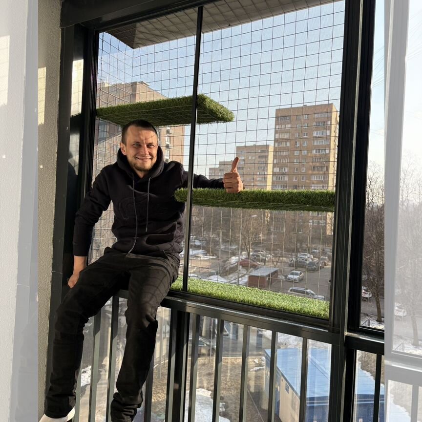 Балкончик для кошки