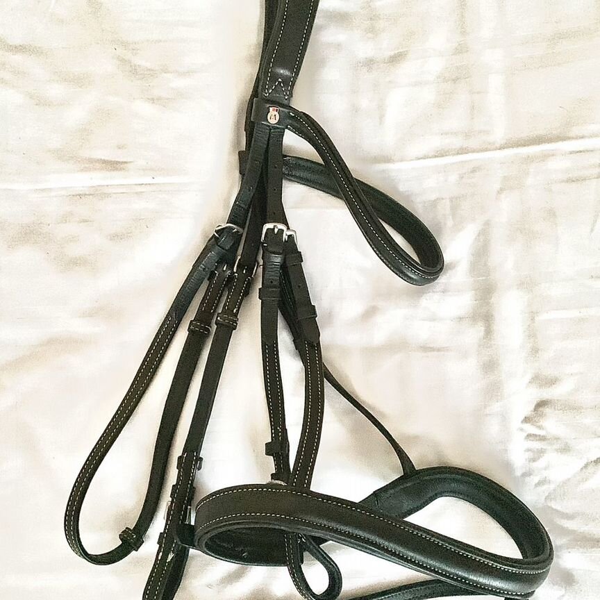 Чёрная уздечка (оголовье)