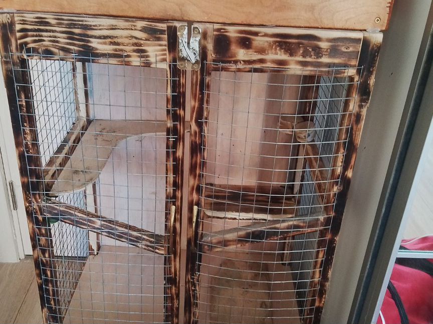 Клетка для шиншиллы бу
