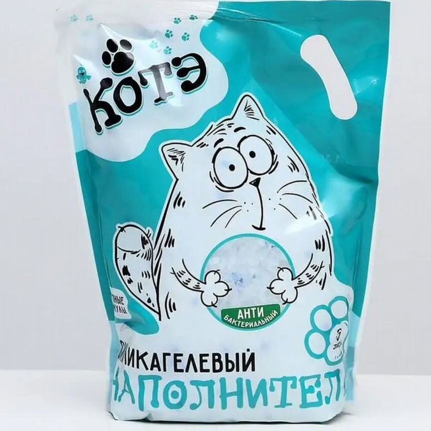 Наполнитель для кошек силикагель