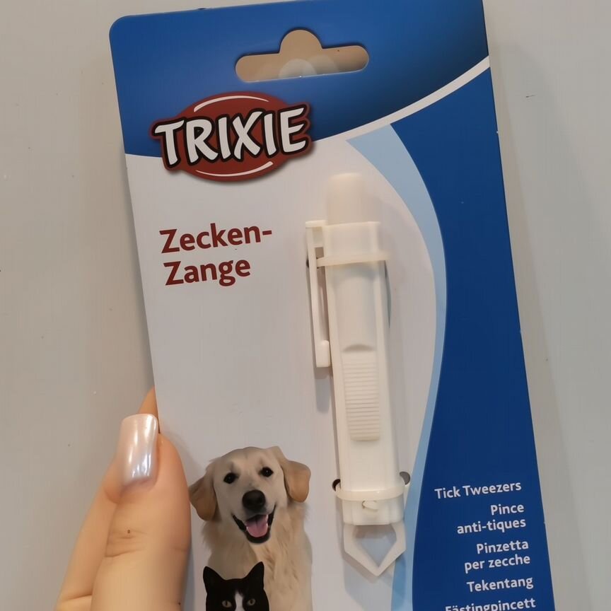 Пинцет для удаления клещей Trixie Zecken-Zange