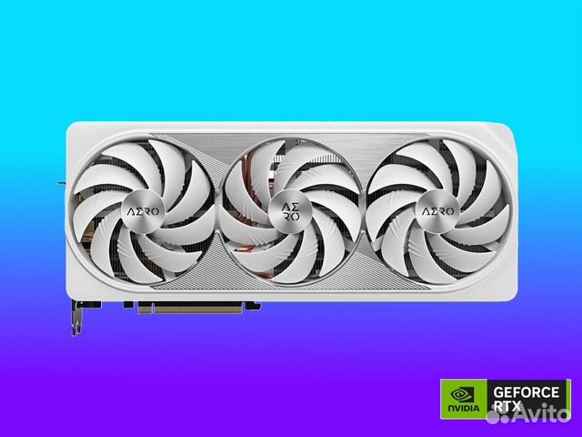 Gigabyte RTX 4090 Aero OC 24G Белая купить в Москве | Электроника | Авито