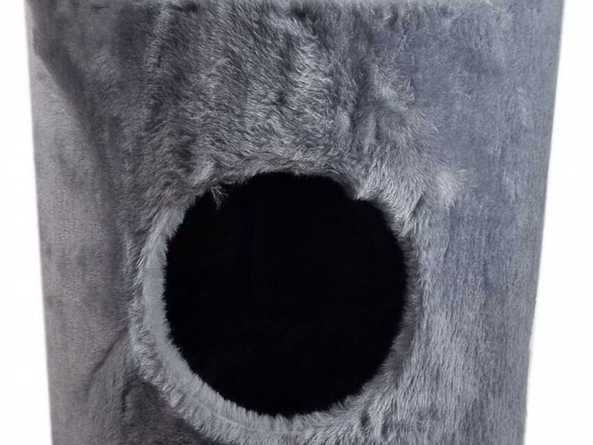 Домик для кошек с лежанкой "Бочонок"