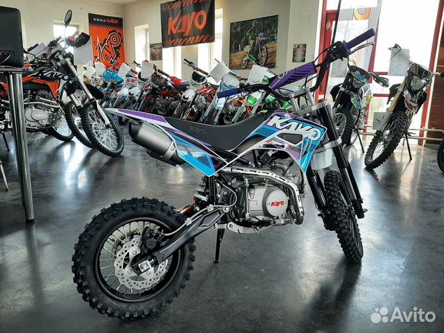 Мотоцикл Kayo mini YX125EM pitbike Витрина купить в Санкт-Петербурге ...