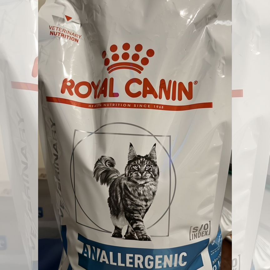 Корм для кошек royal canin anallergenic
