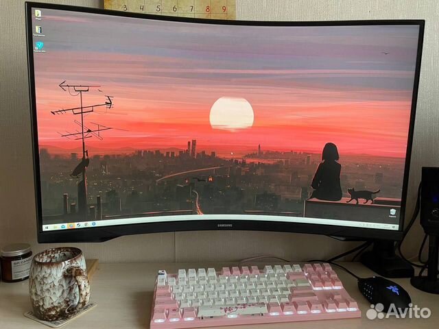 32" Монитор Samsung Odyssey G5 C32G55tqbi черный купить в Москве ...