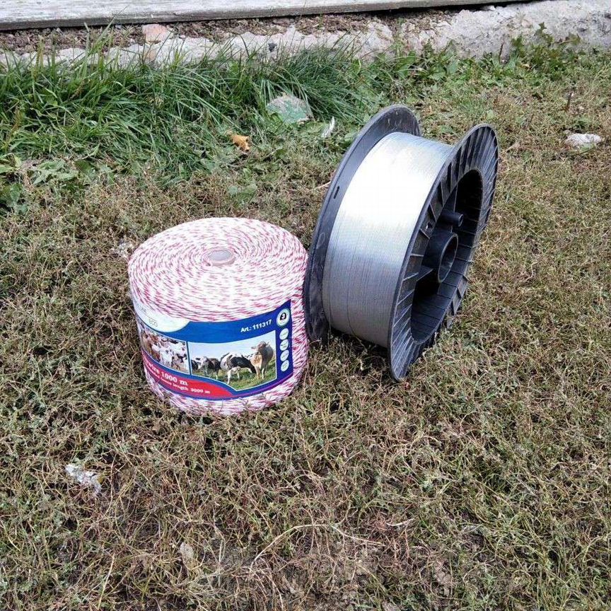 Проволока, веревка для электропастуха