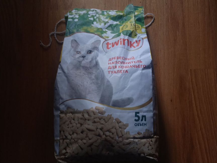Древесный наполнитель для кошек