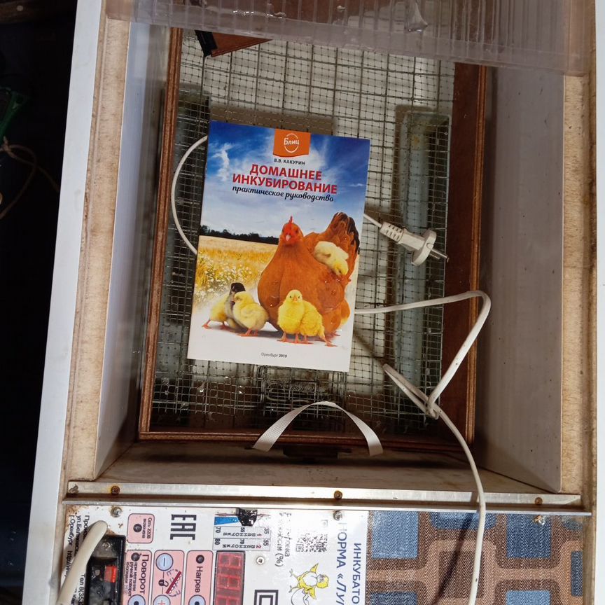 Инкубатор для яиц автоматический б/у Луппер 72