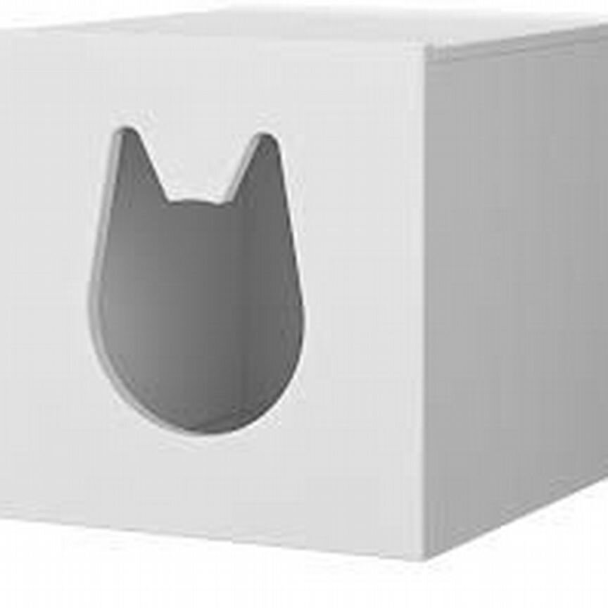 Домик для кошки, белый каллакс IKEA
