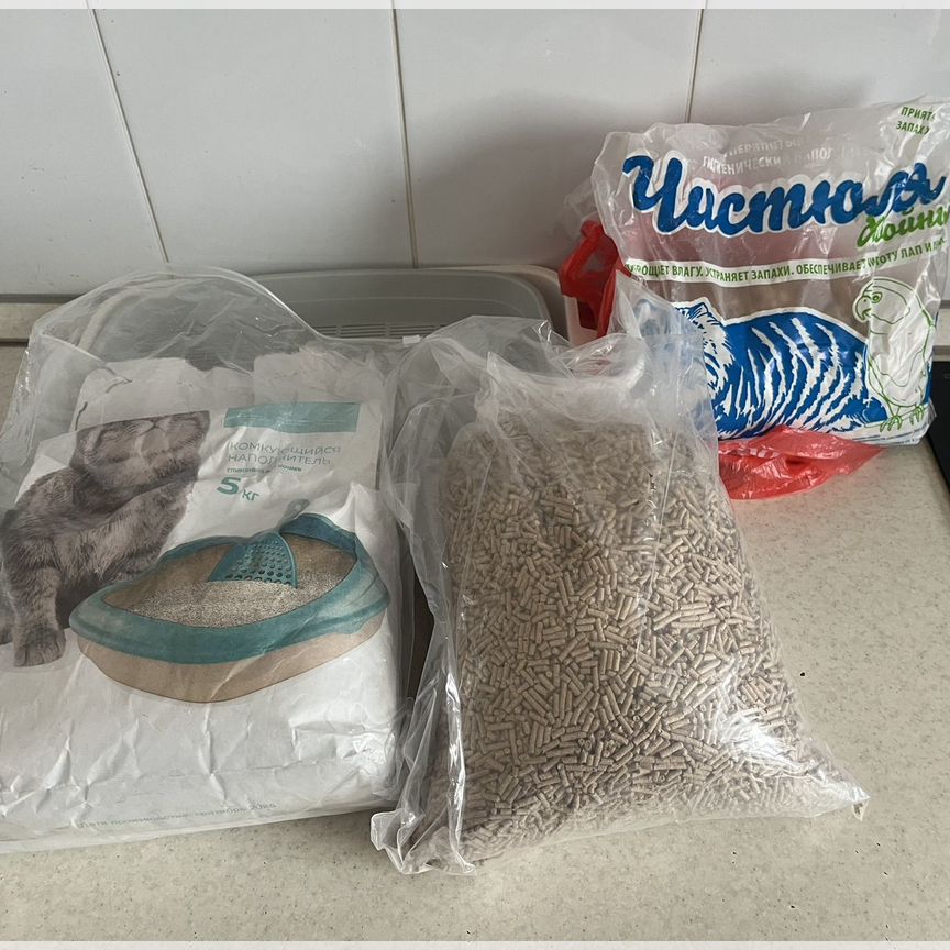 Наполнитель для кошачьего туалета