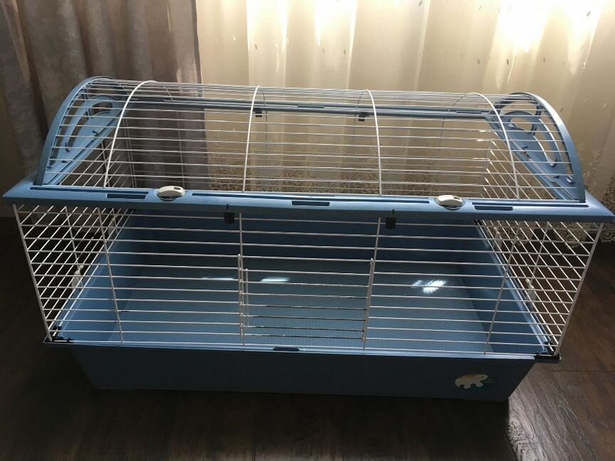 Клетка большая для декоративного кролика ежика