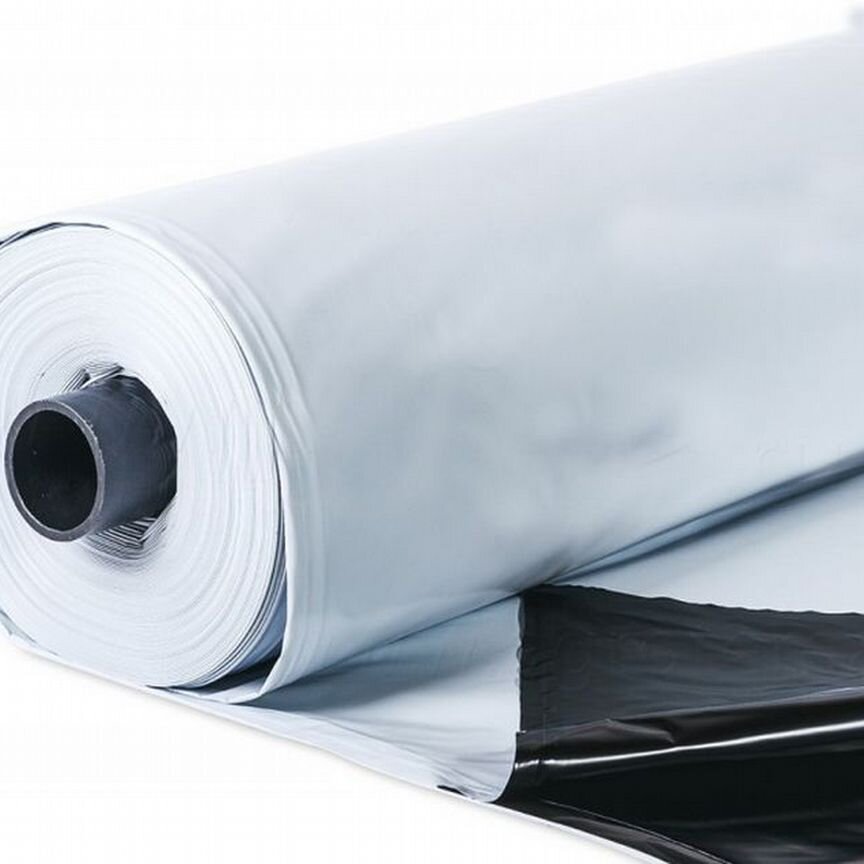 Силосная пленка черно-белая 18*50