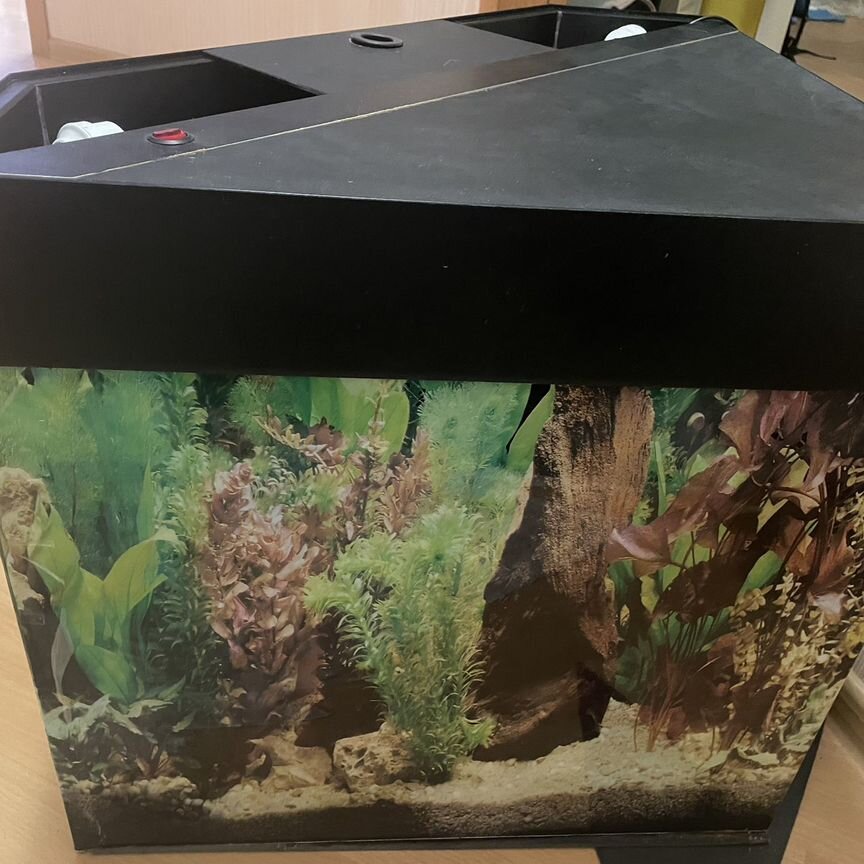 Аквариум угловой 120 литров
