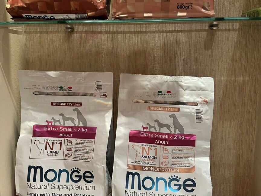 Корм для собак Monge extra small