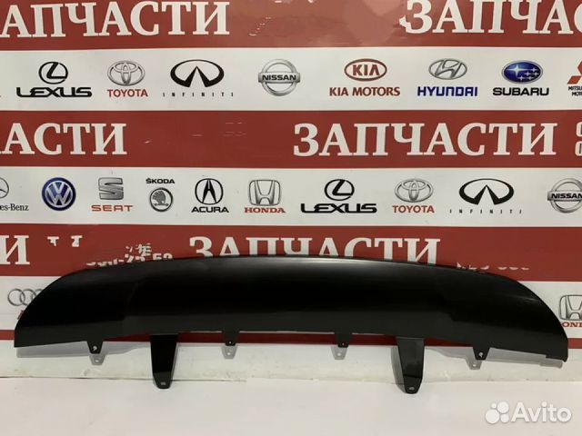 Накладка спойлера заднего бампера Toyota RAV4 40 купить в Москве TOYOTA ...
