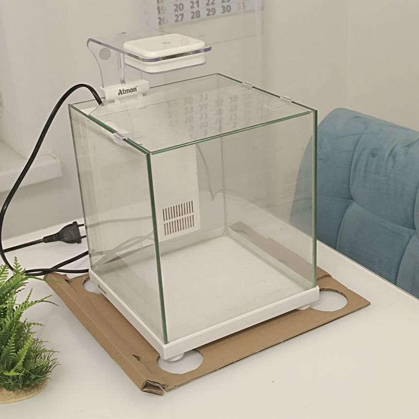 Аквариум Atman ZGT-20 белый 12 литров